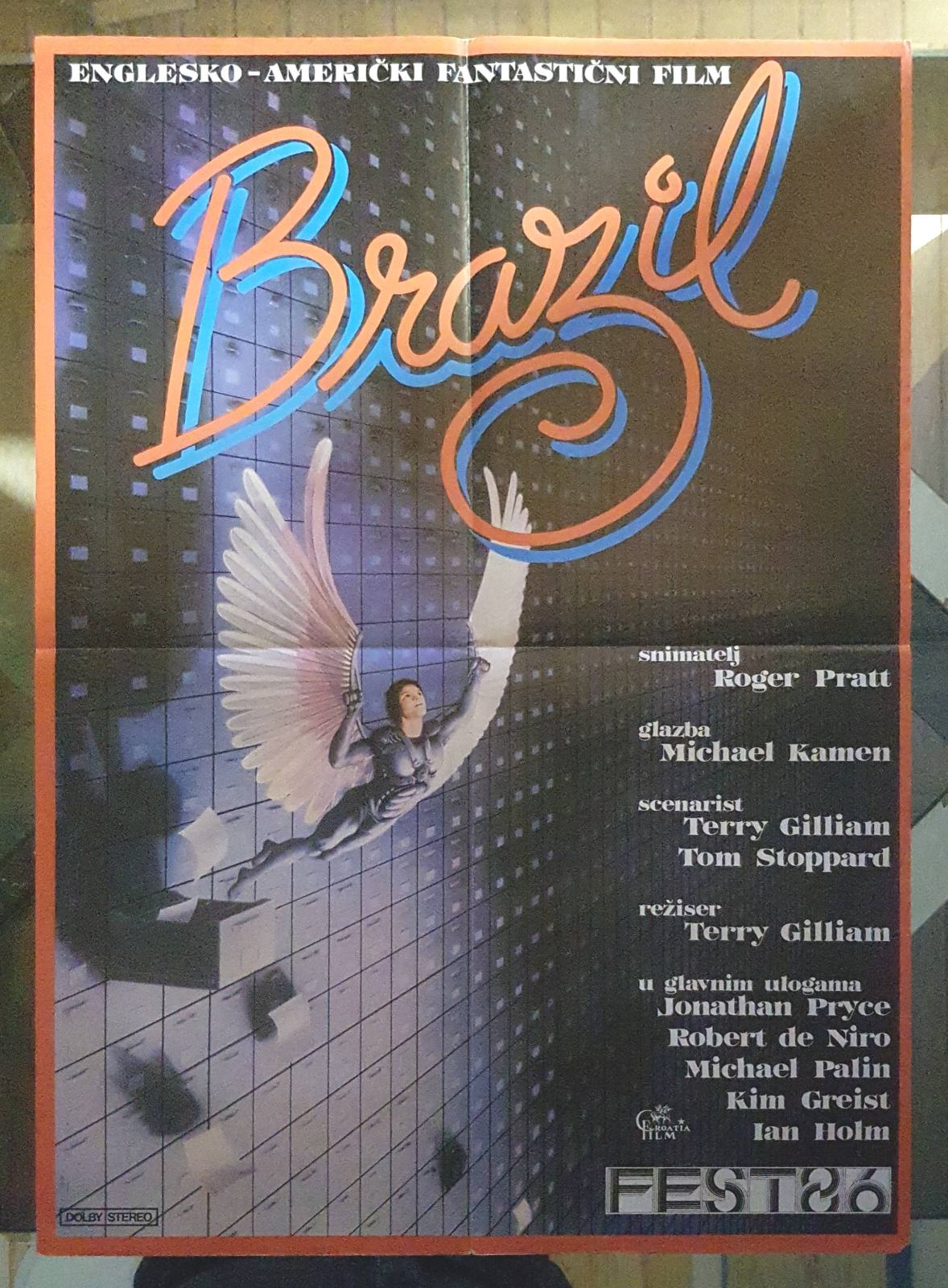 Brazil (1985) filmski plakat