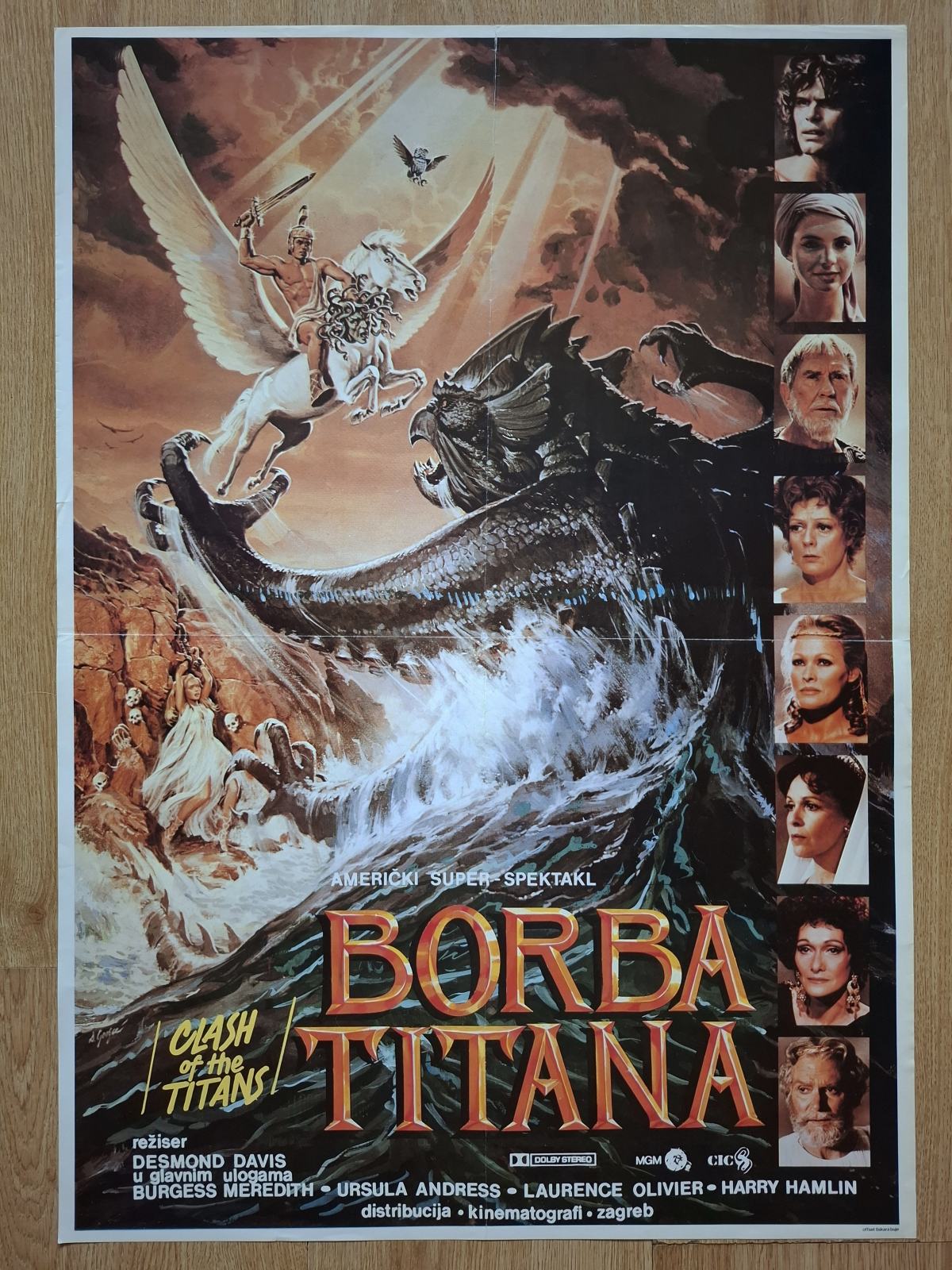 Clash of the Titans / Borba Titana - Filmski plakat