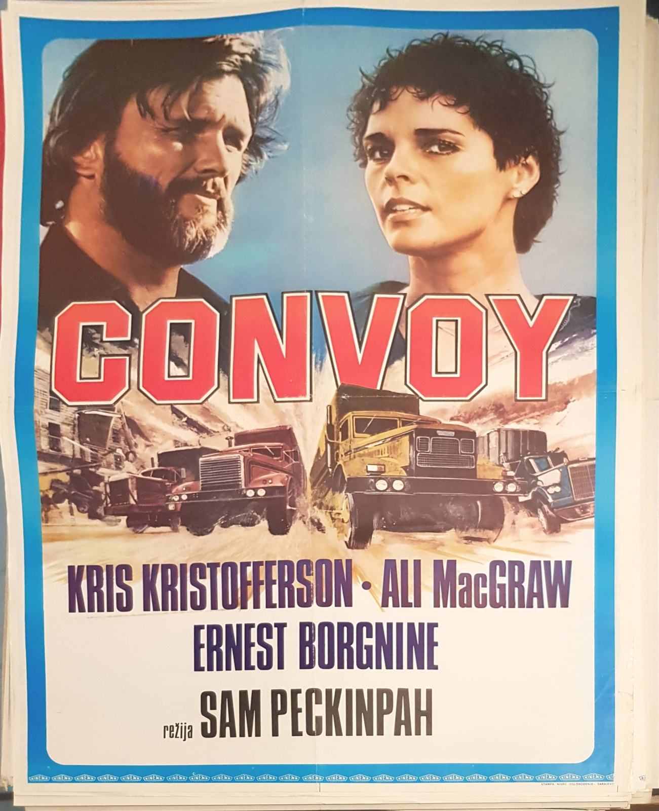 Convoy (1978) filmski plakat