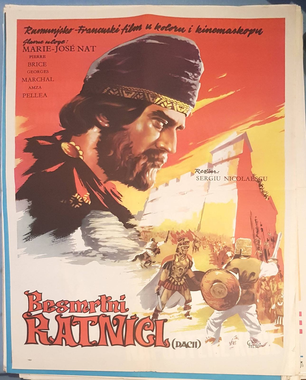 Dacii (1966) filmski plakat