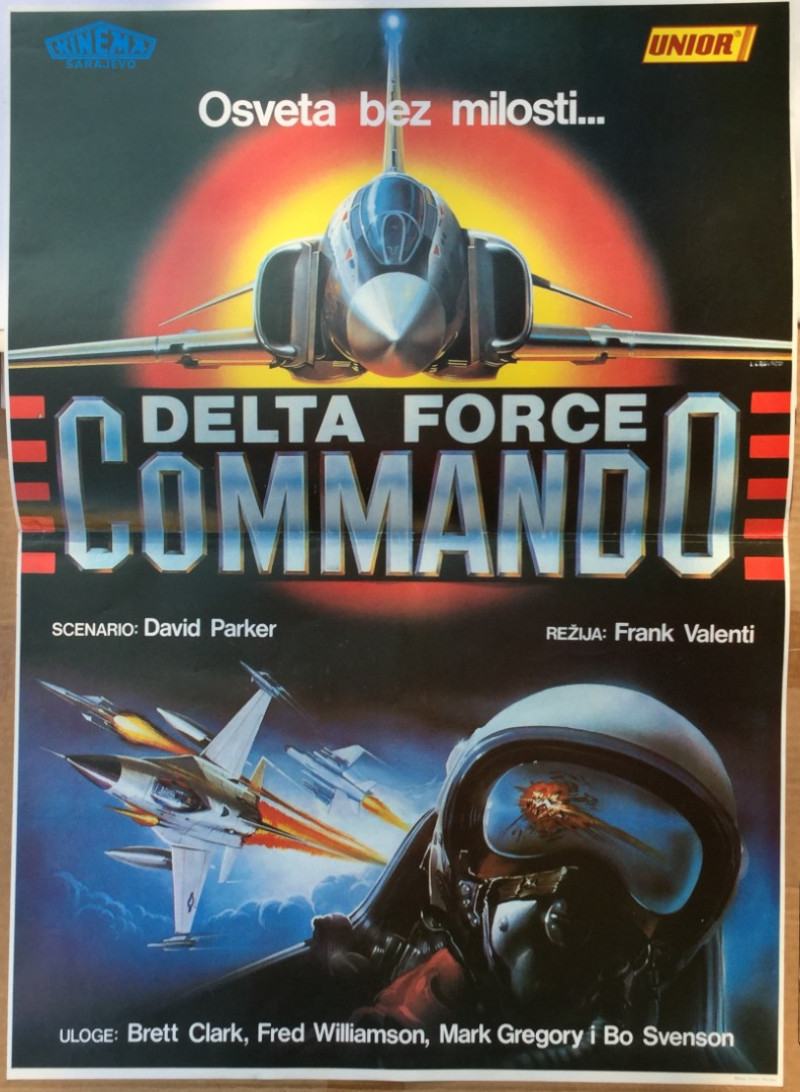 DELTA FORCE COMMANDO, STARI PLAKAT