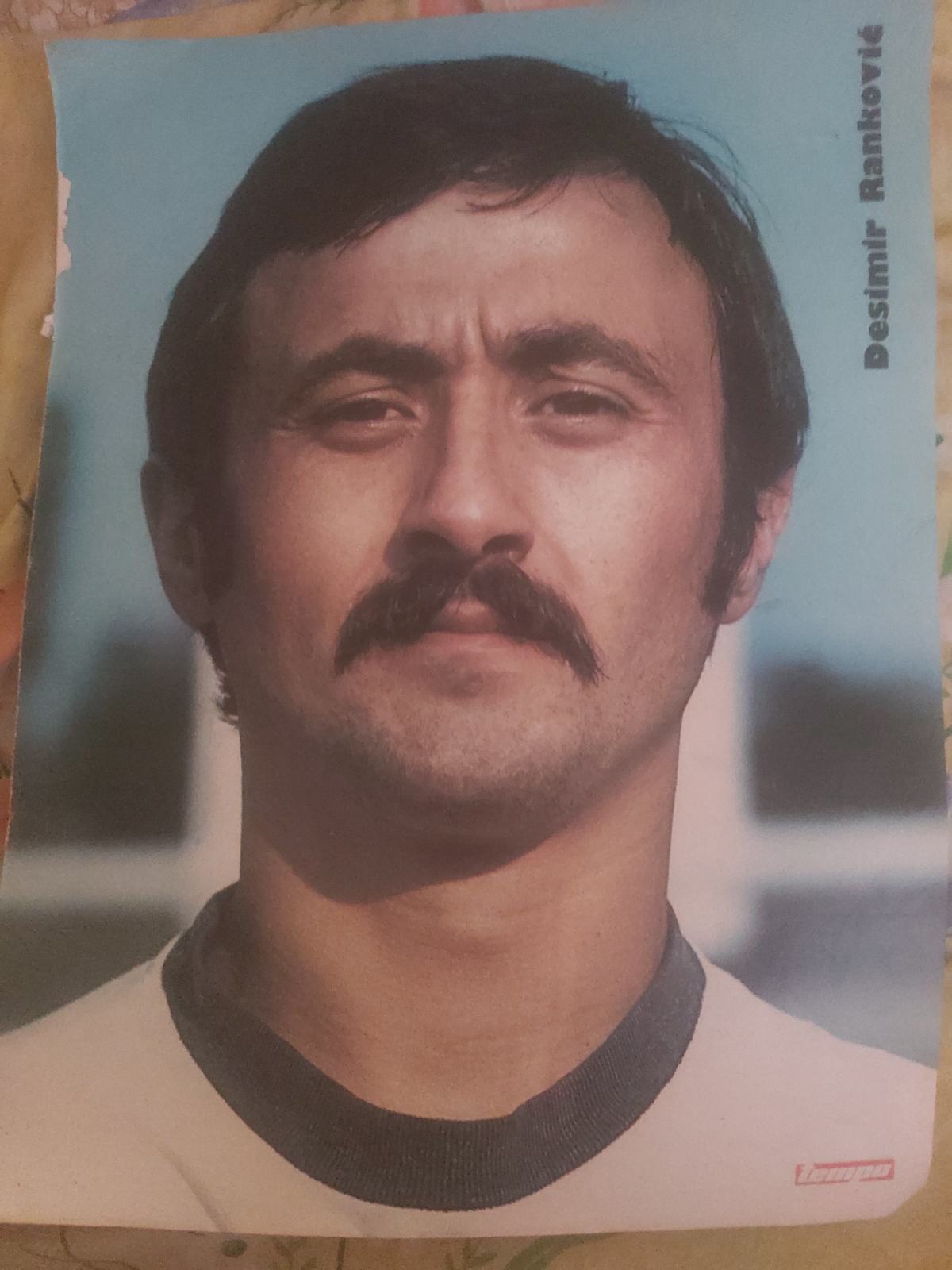 DESIMIR RANKOVIC FK BOR POSTER