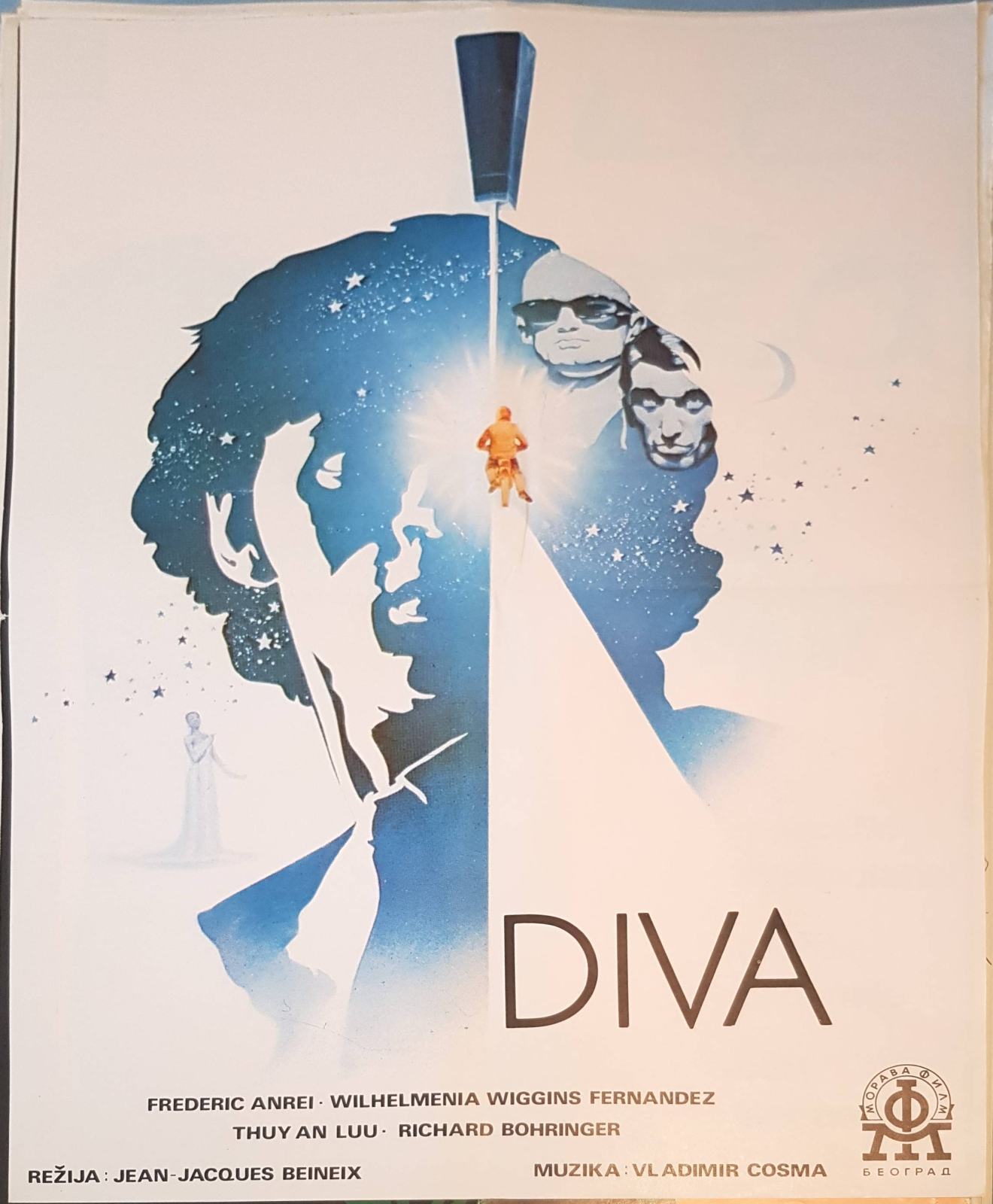 Diva (1981) filmski plakat