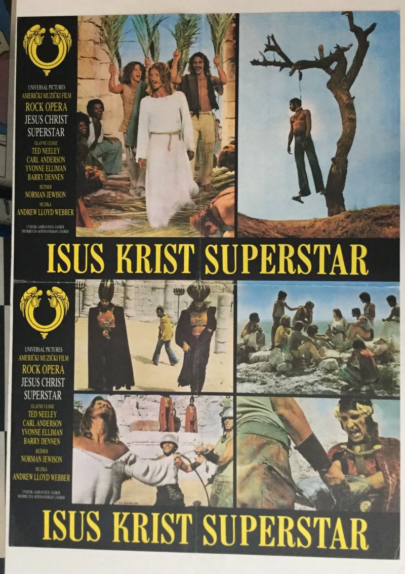 FILMSKI PLAKAT : ISUS KRIST SUPERSTAR ( JESUS CHRIST SUPERSTAR )