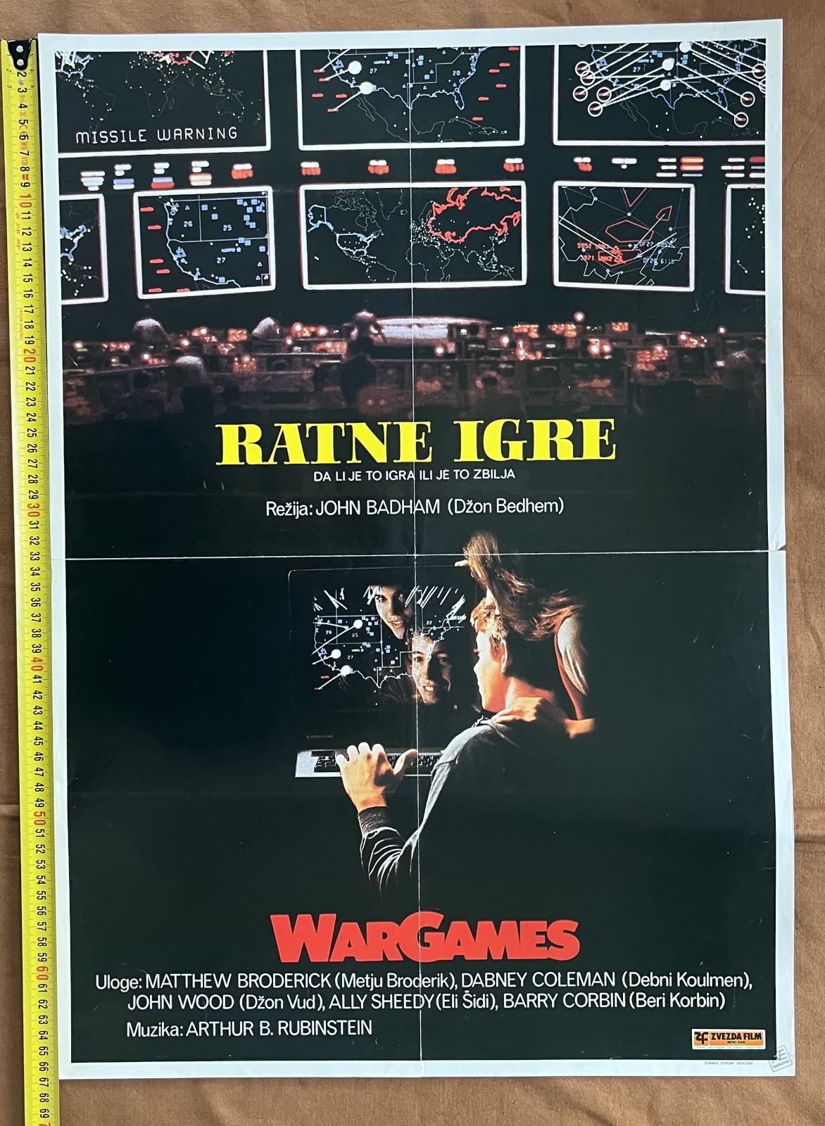 FILMSKI PLAKAT - RATNE IGRE