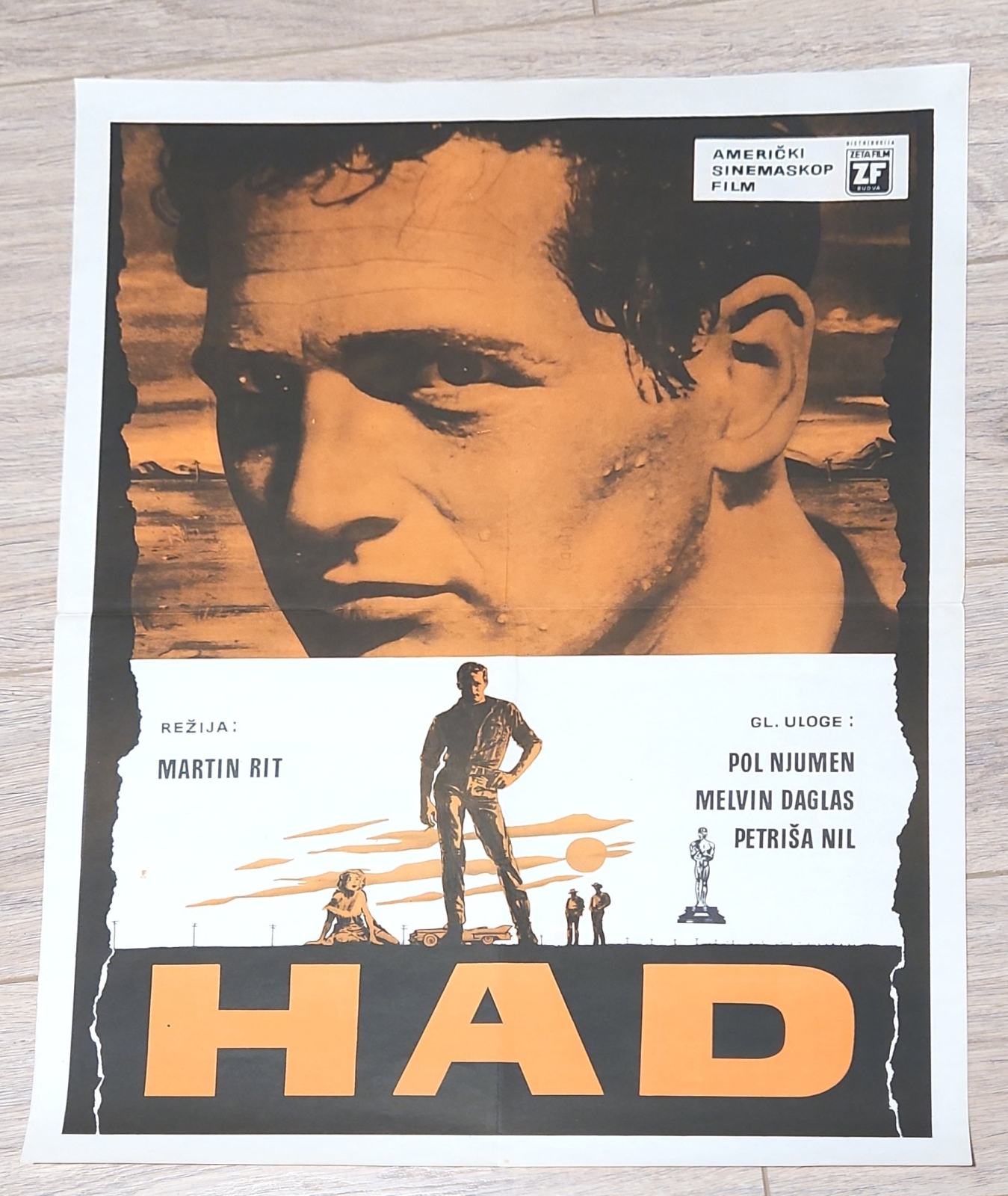 Hud (1963) filmski plakat
