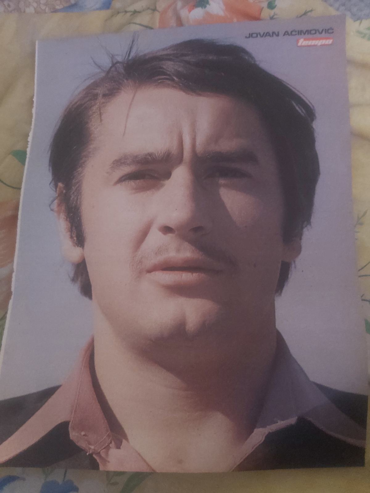 JOVAN ACIMOVIC FK CRVENA ZVEZDA POSTER