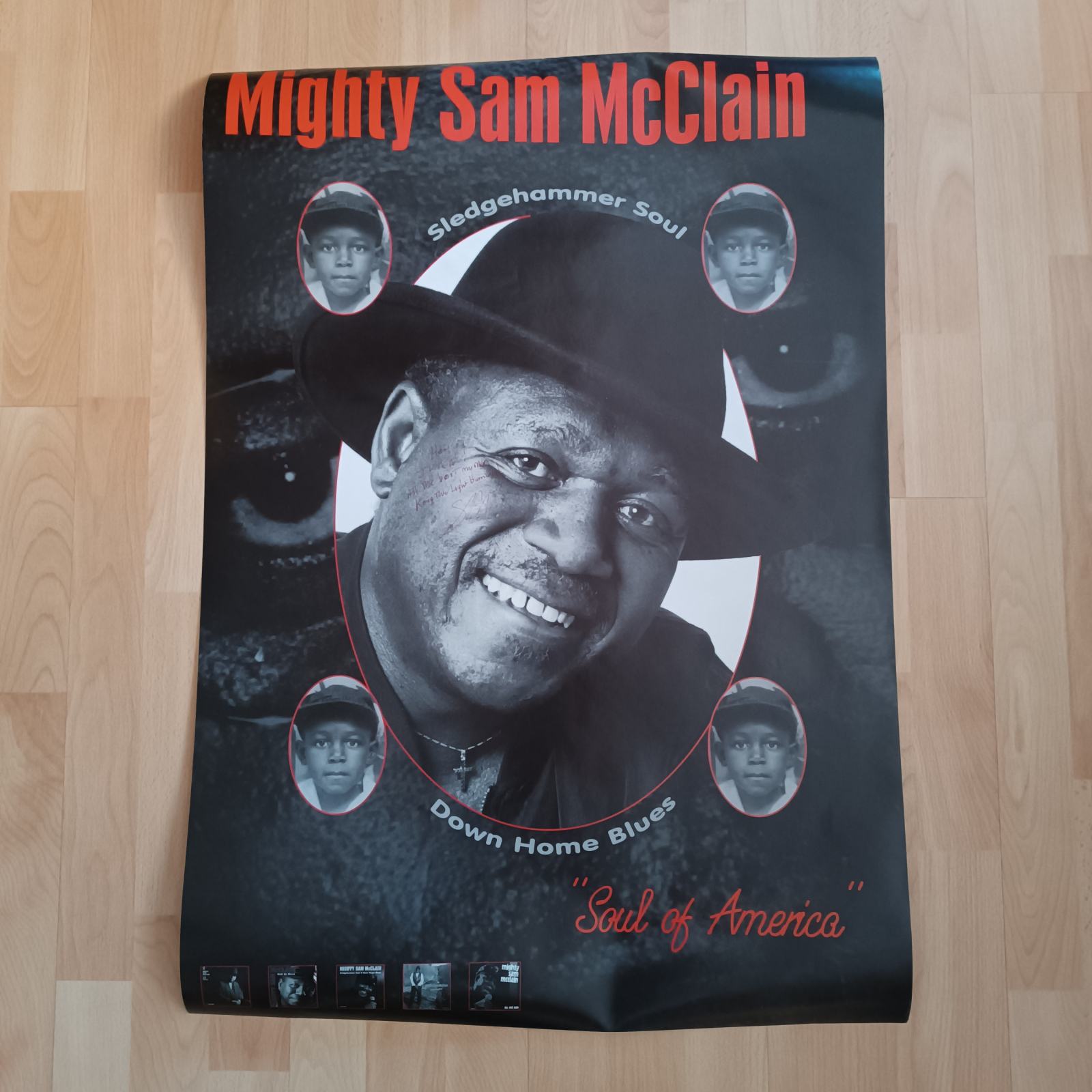 MIGHTY SAM MCCLAIN POSTER