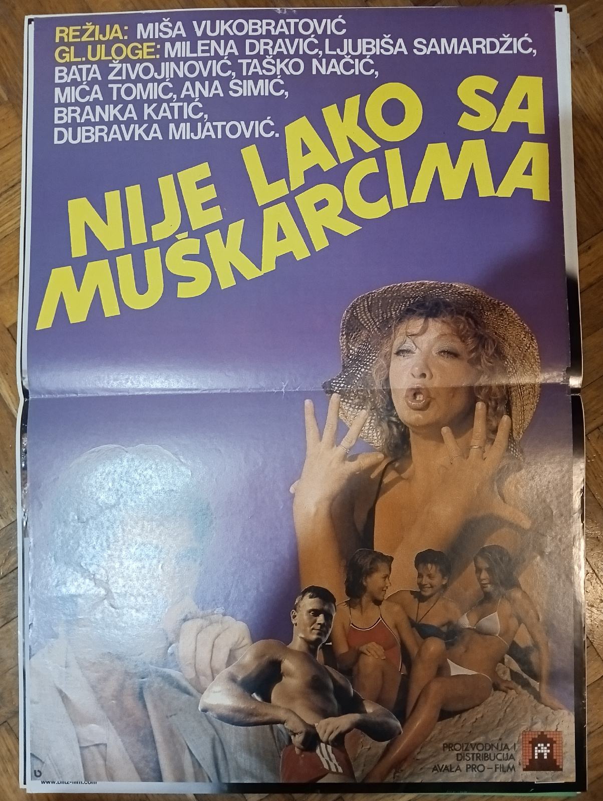 Nije lako sa muškarcima,originalni filmski plakat