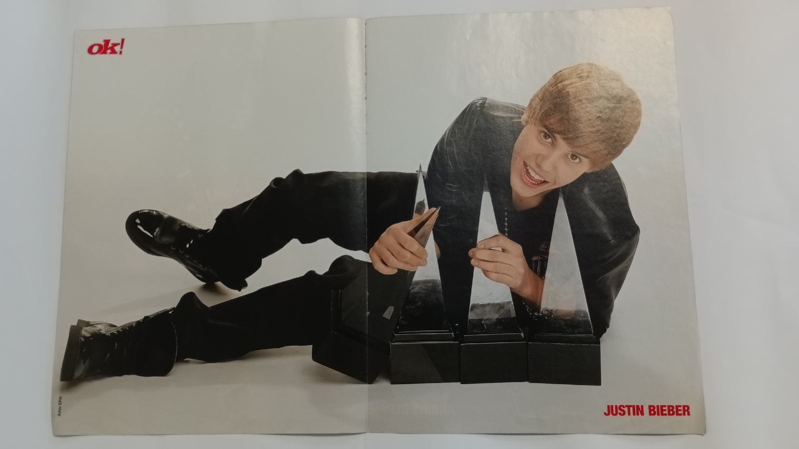 Poster Justin Bieber, Johnny Depp i Slash