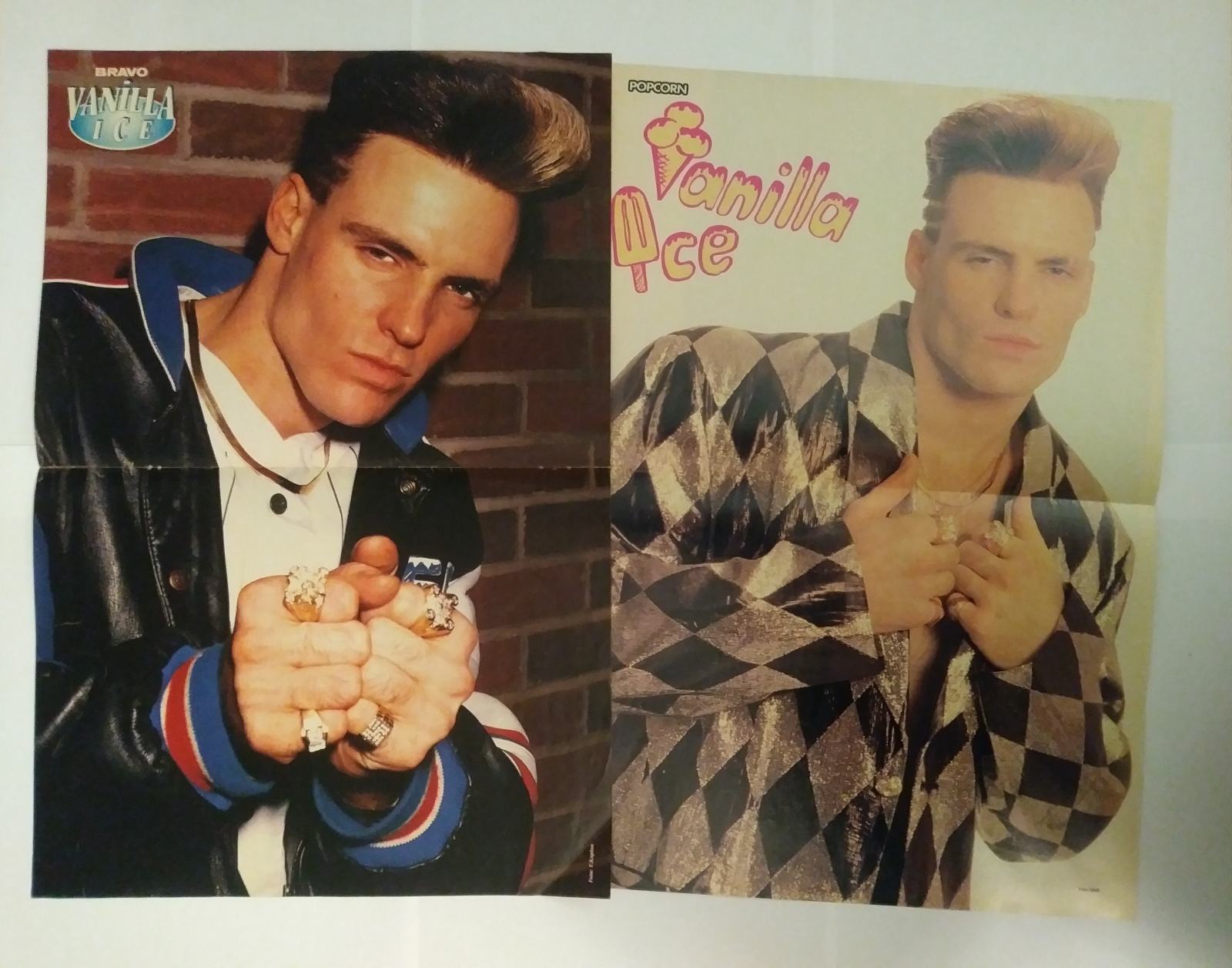 Poster VANILLA ICE, POPCORN & BRAVO!