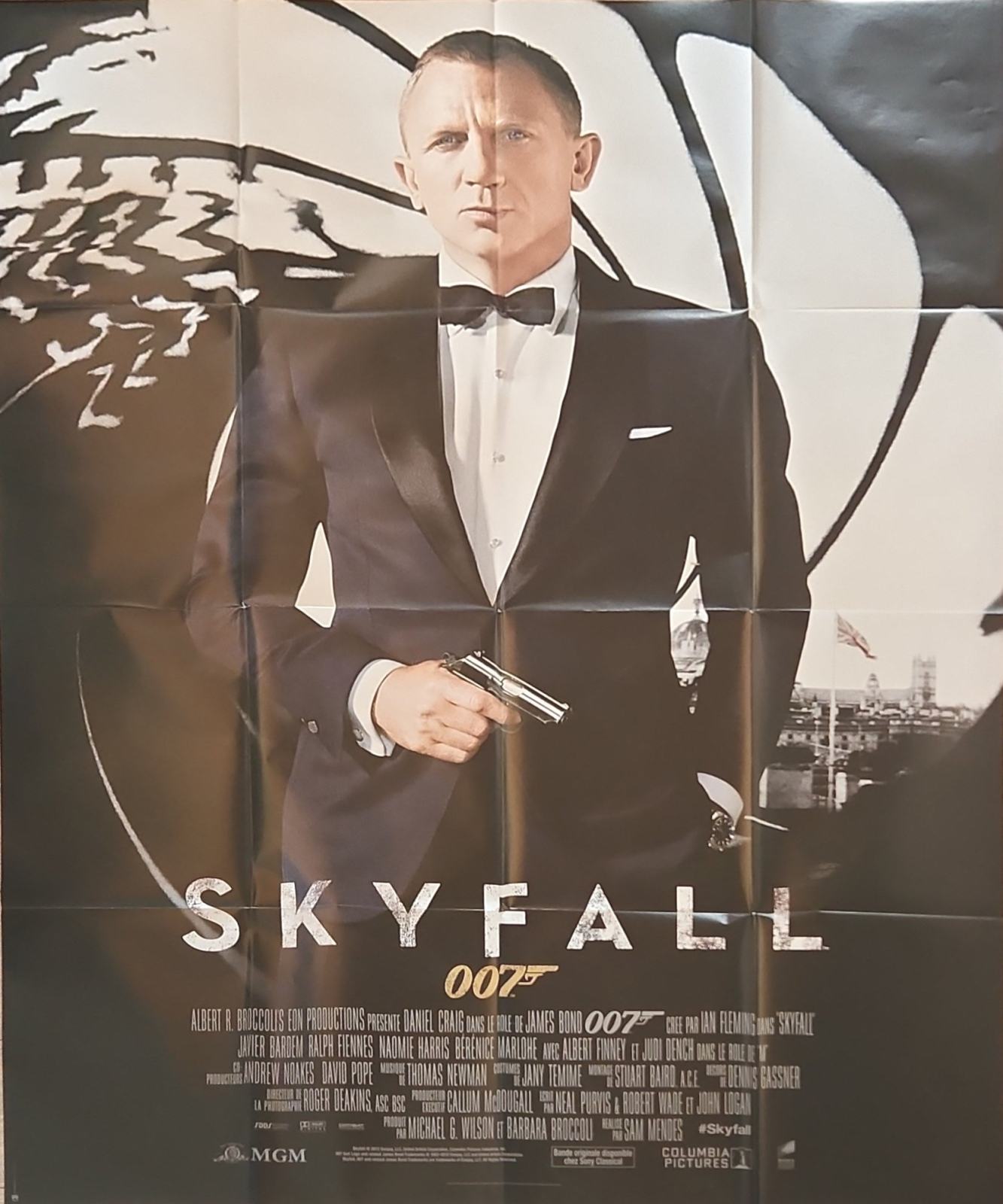 Skyfall Daniel Craig James Bond filmski plakat
