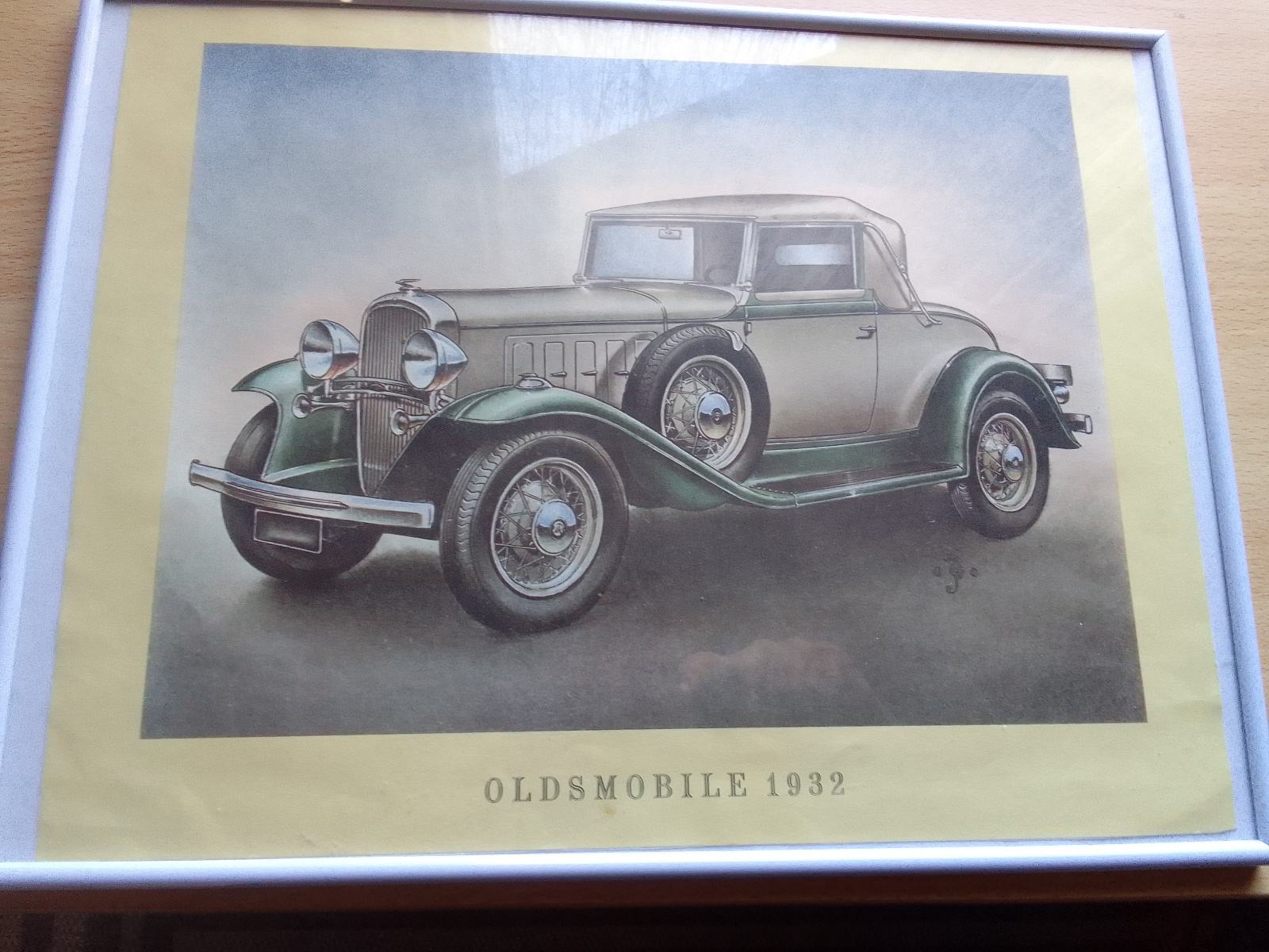 Stara slika starog automobila