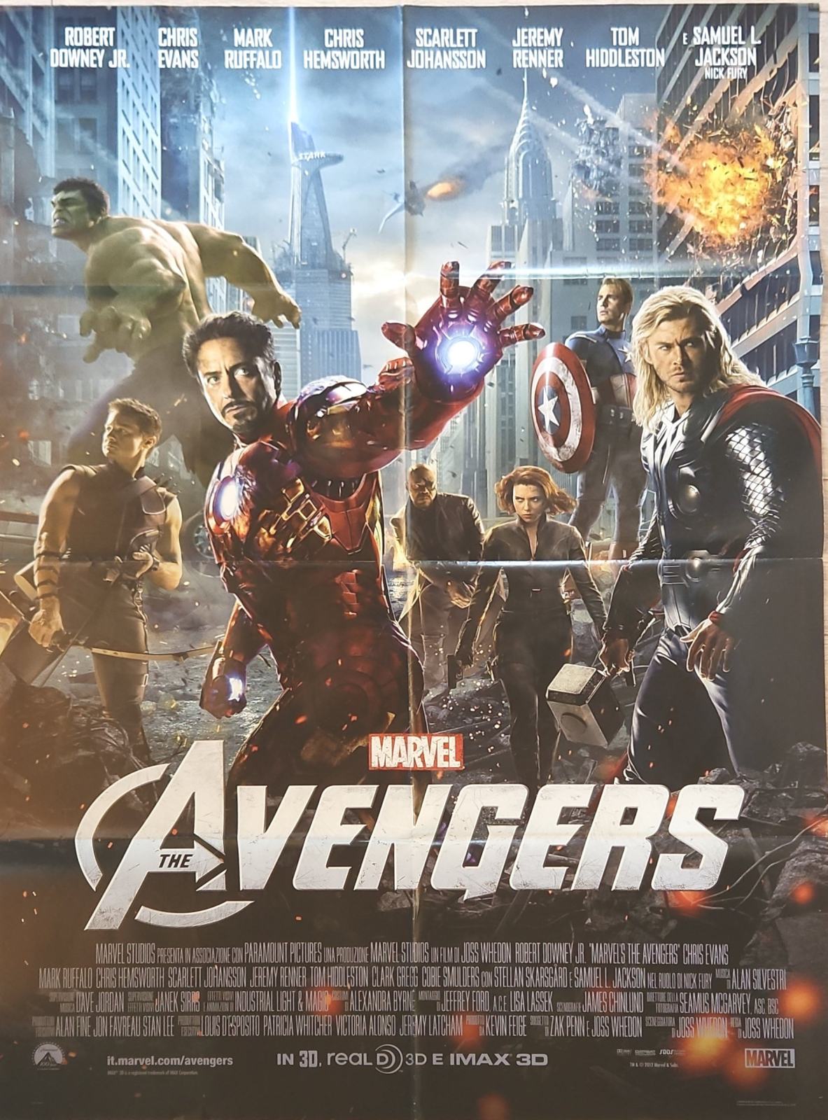 The Avengers filmski plakat