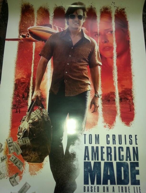 Tom Cruise AMERICAN MADE -kino filmski poster plakat