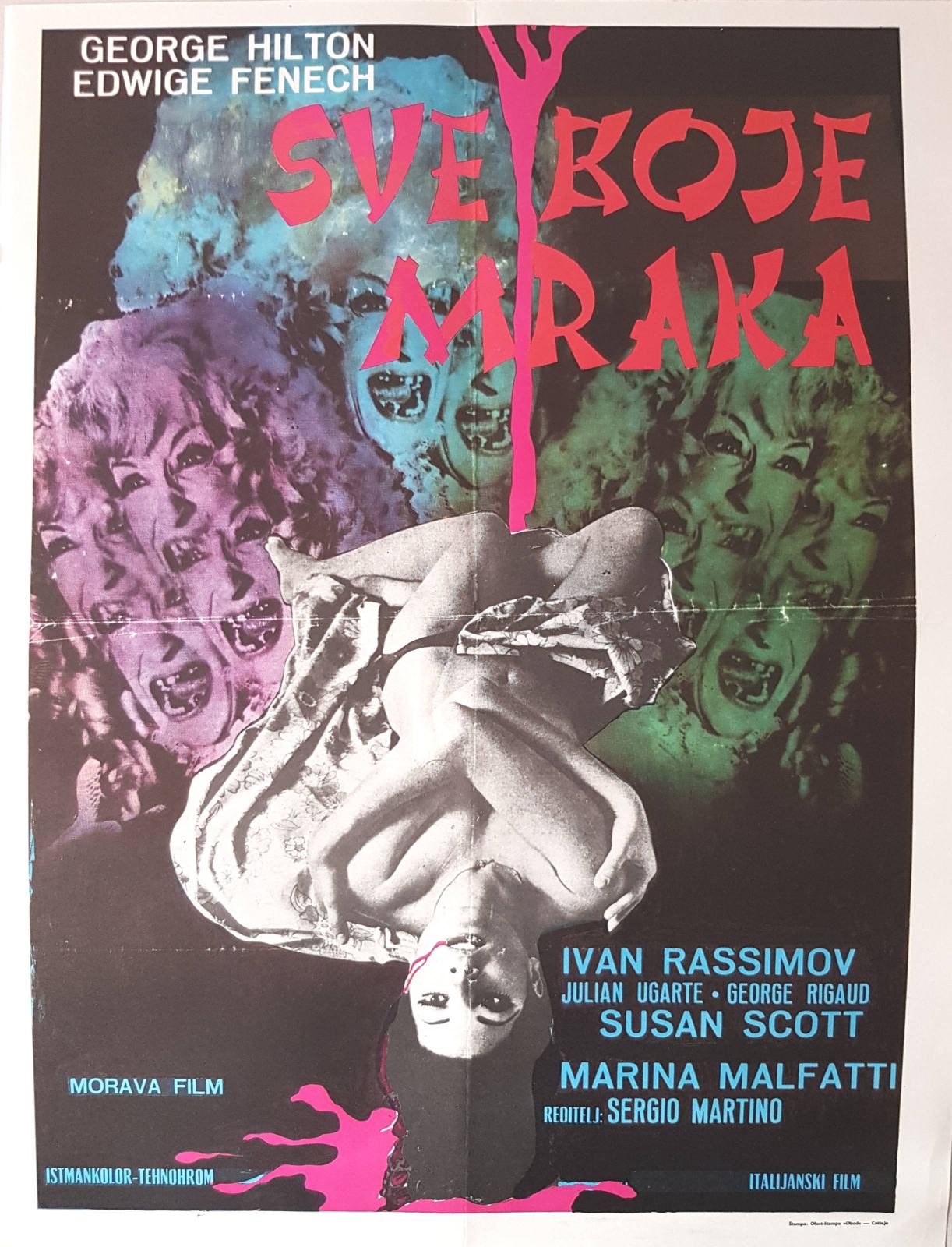 Tutti i colori del buio (1972) filmski plakat