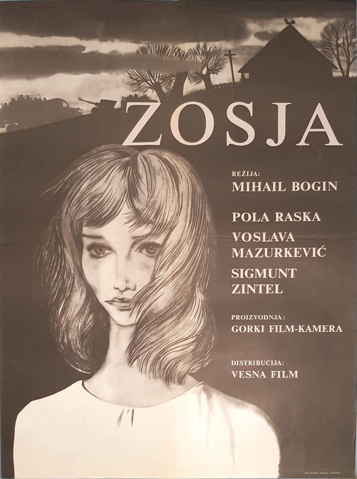 Zosya (1967) filmski plakat