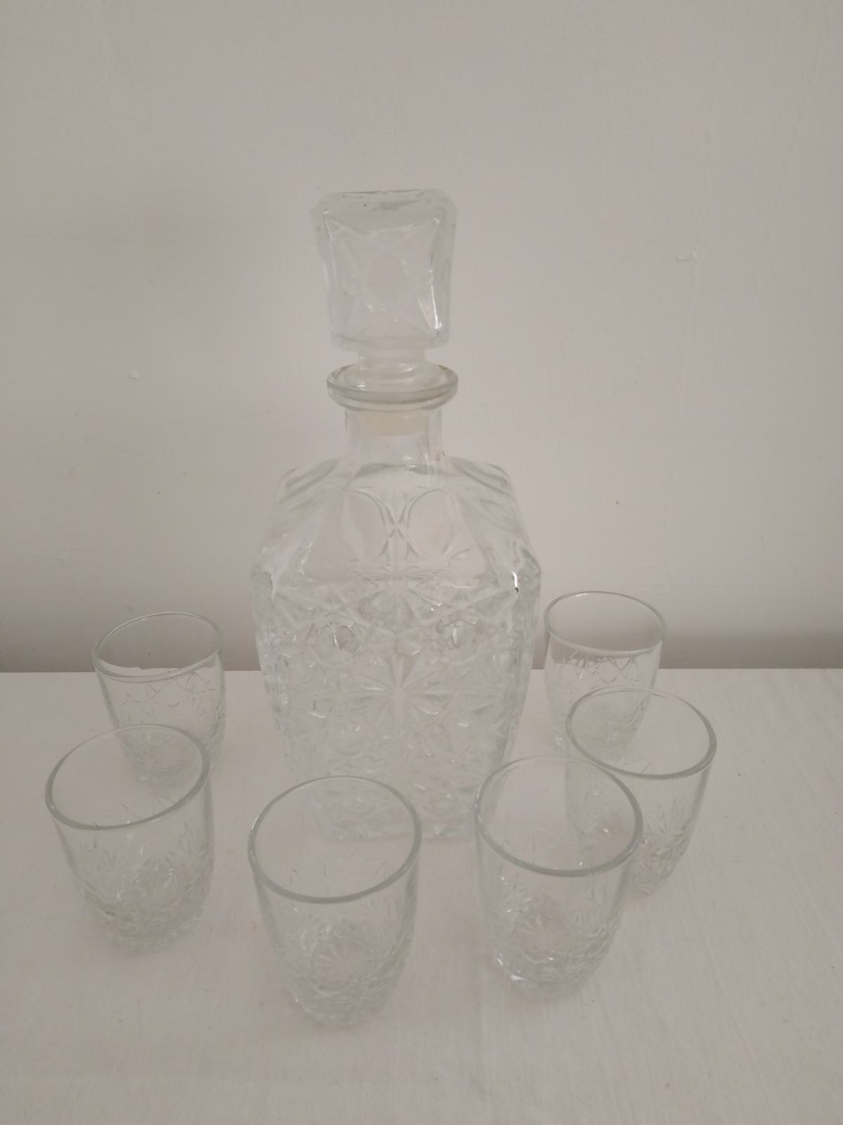 Čaše i boca za rakiju set