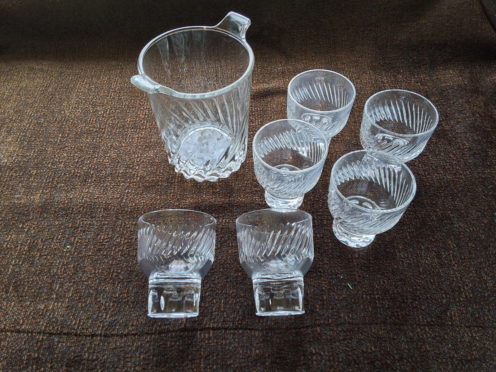 Komplet čaša i posuda za led, NOVO