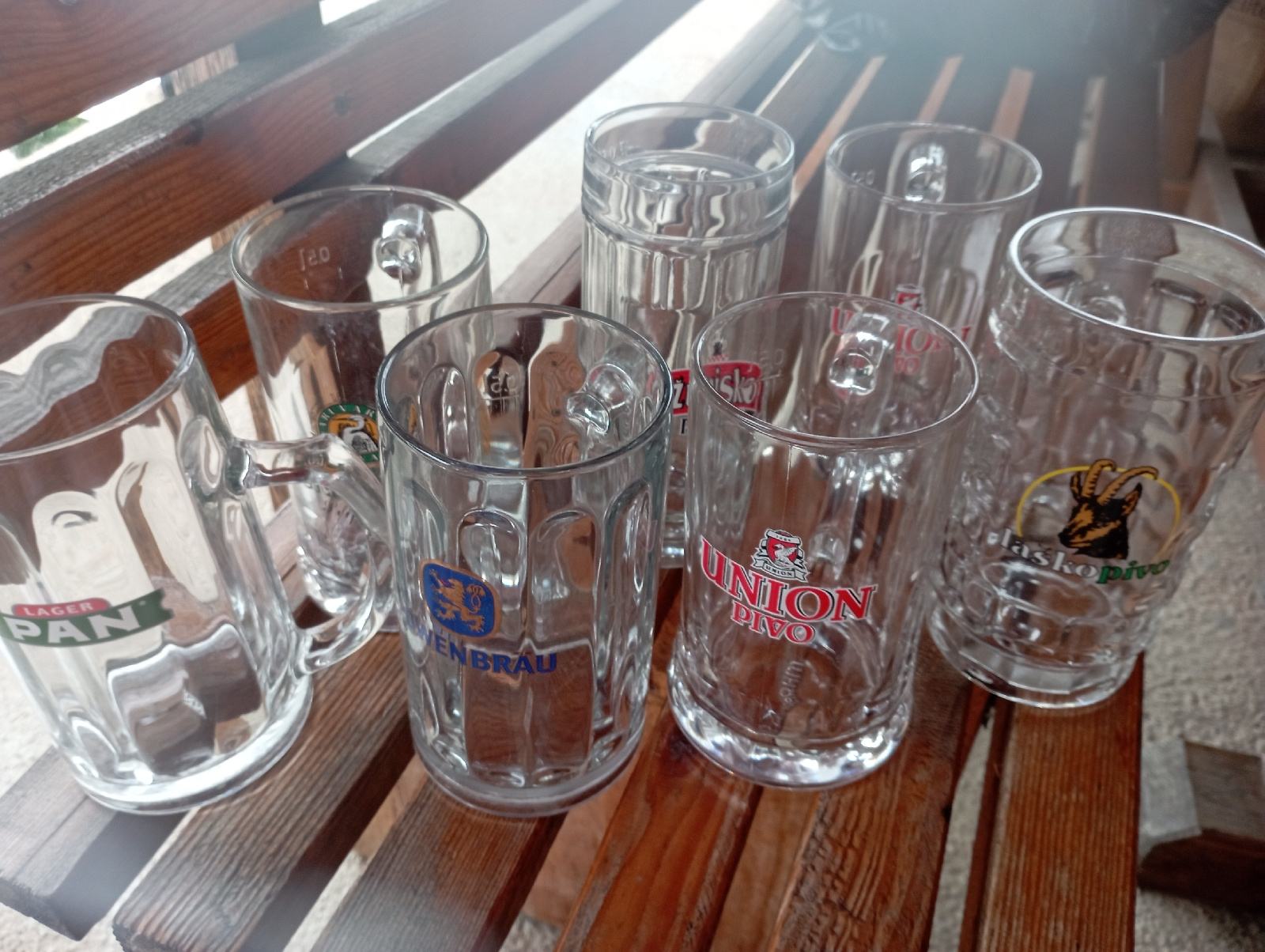 Krigle za pivo 12 komada