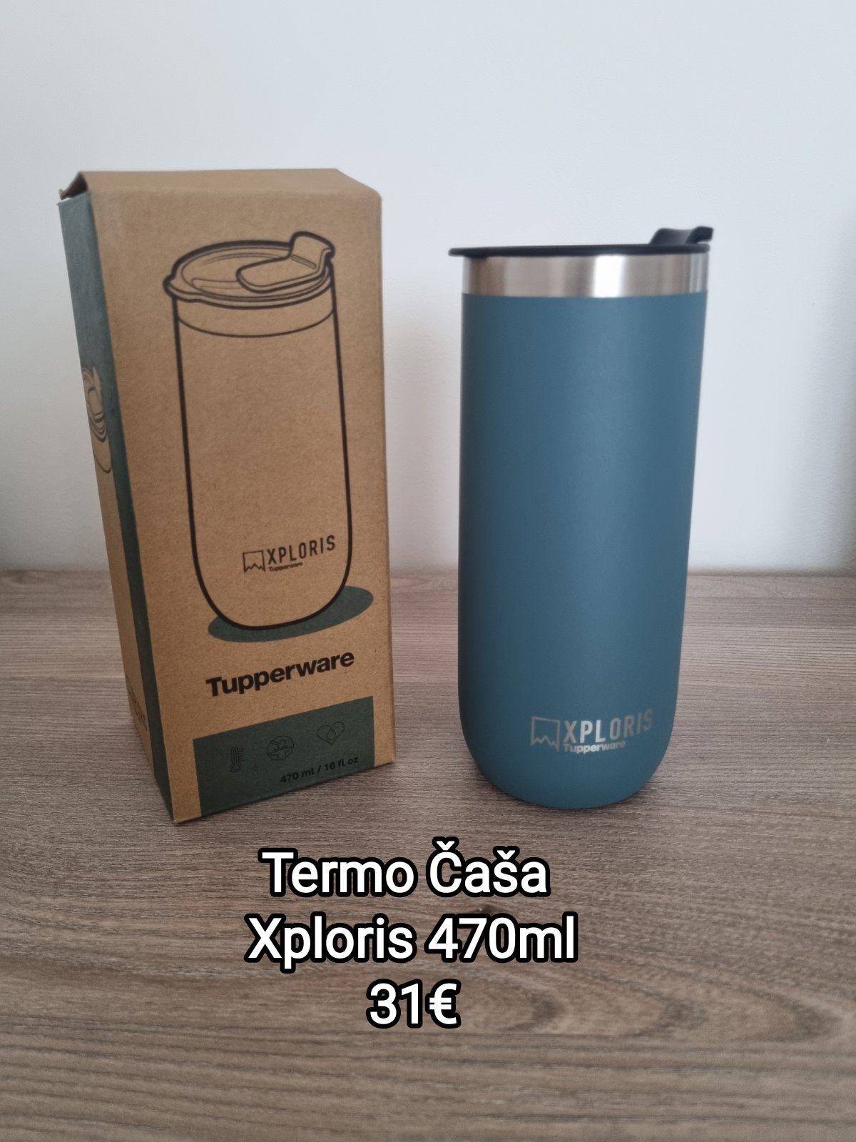 Tupperware termo čaša 470 ml