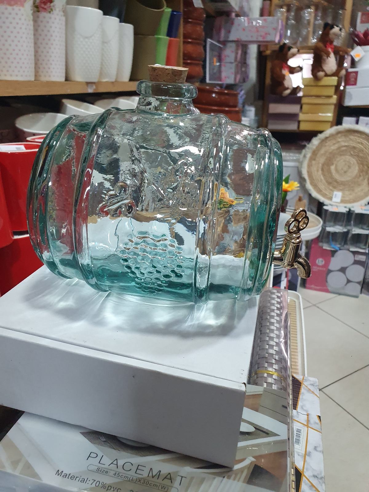 STAKLENO BURENCE NOVO