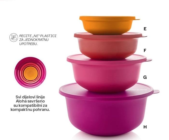 Tupperware Aloha