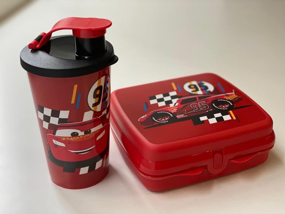 Tupperware dječji set Cars