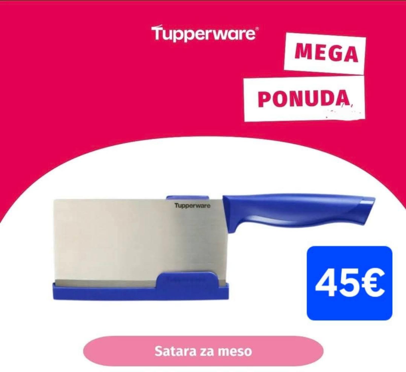 Tupperware satara za meso