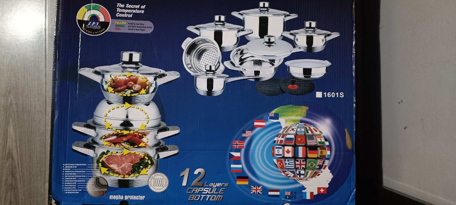 Z.P.T cookware platinum collection posudje