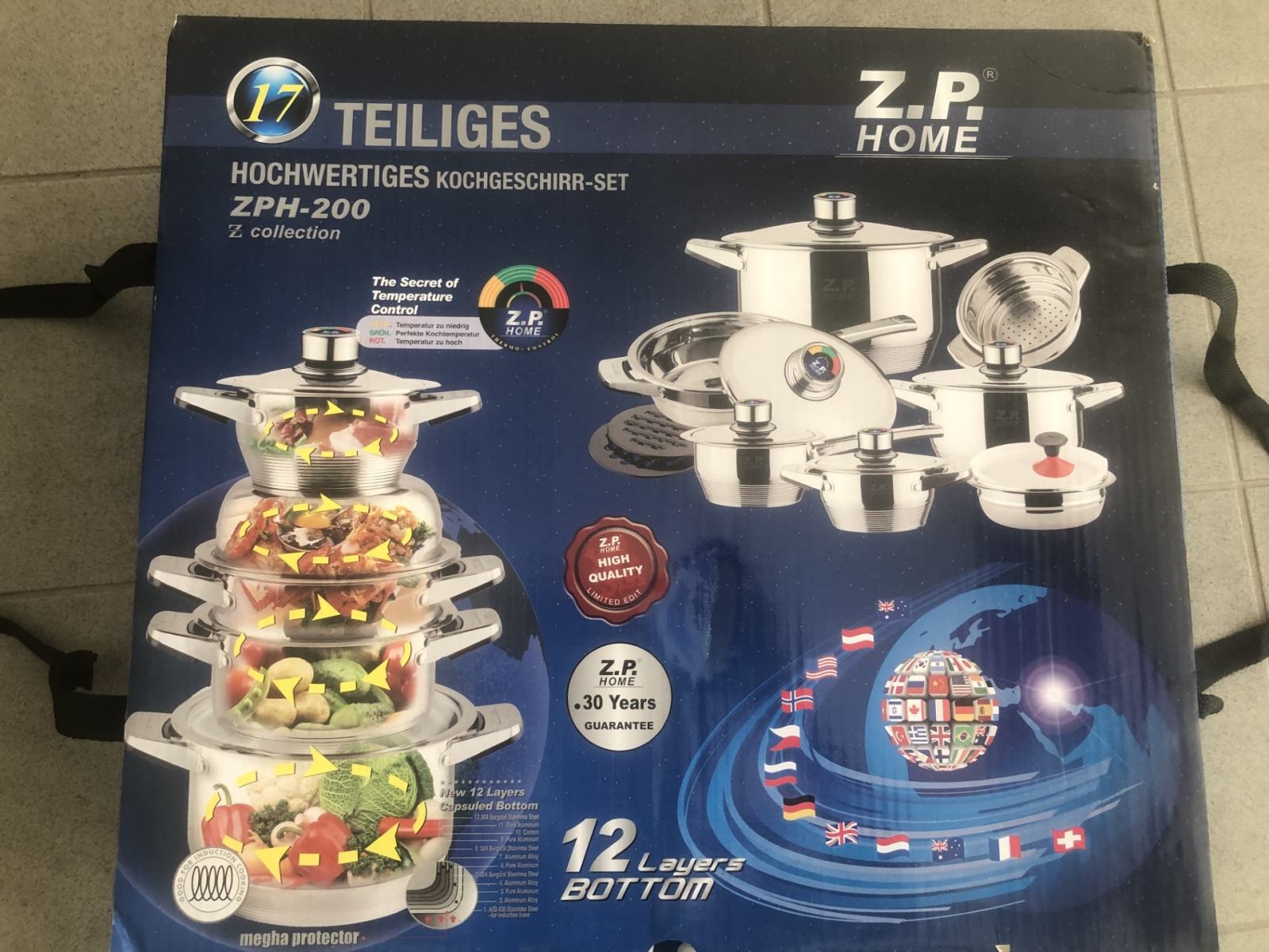 ZP HOME ZPH-200 inox set posuđa