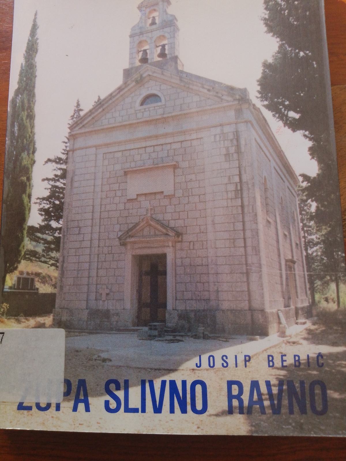 Josip Bebić, Župa Slivno Ravno