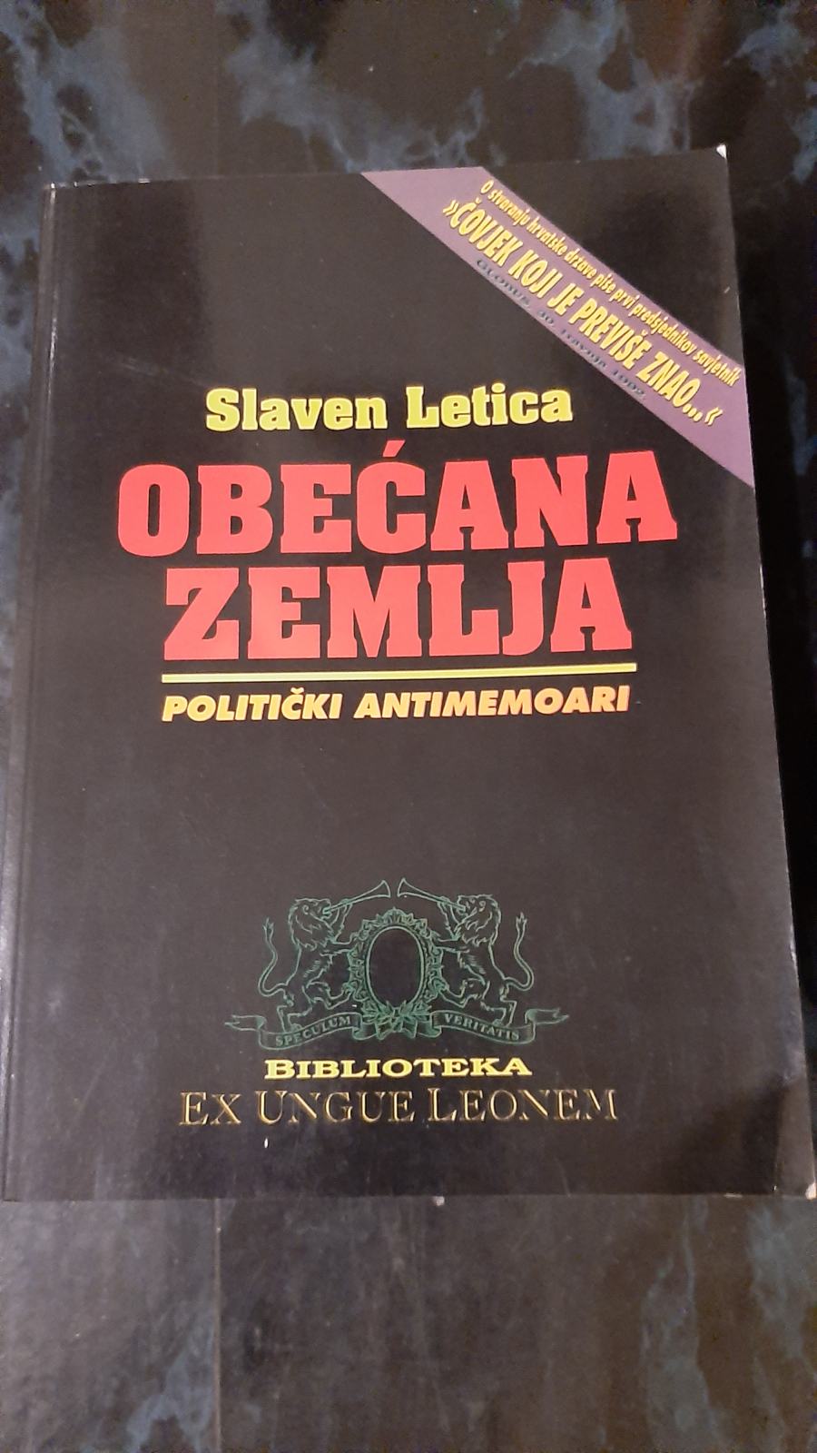 Slaven Letica Obecana zemlja