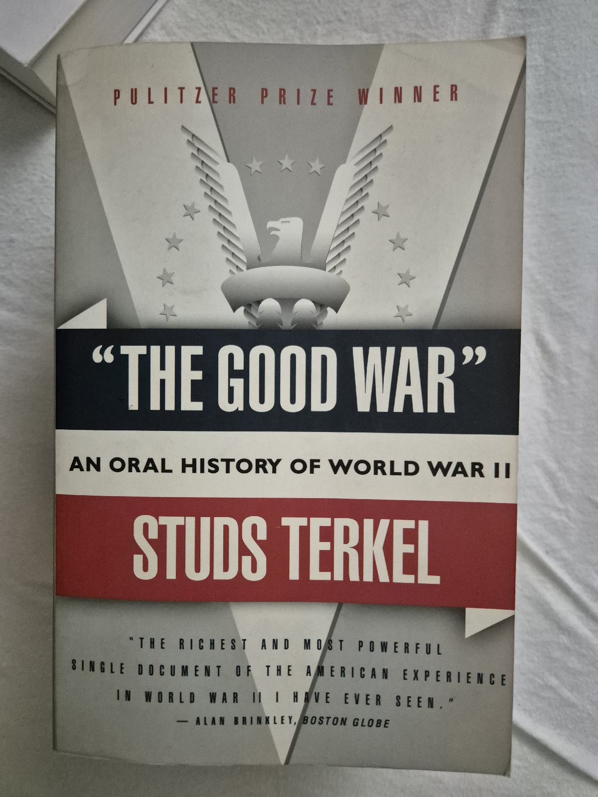 Studs Terkel The Good War Knjiga