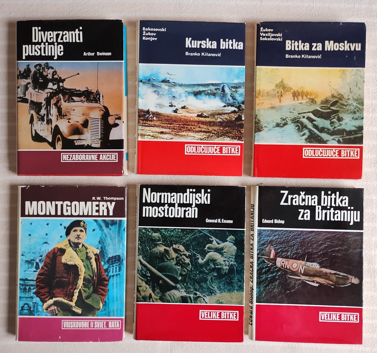 VELIKE ODLUCUJUCE BITKE NEZABORAVNE AKCIJE VOJSKOVODE II SVJET.RATA