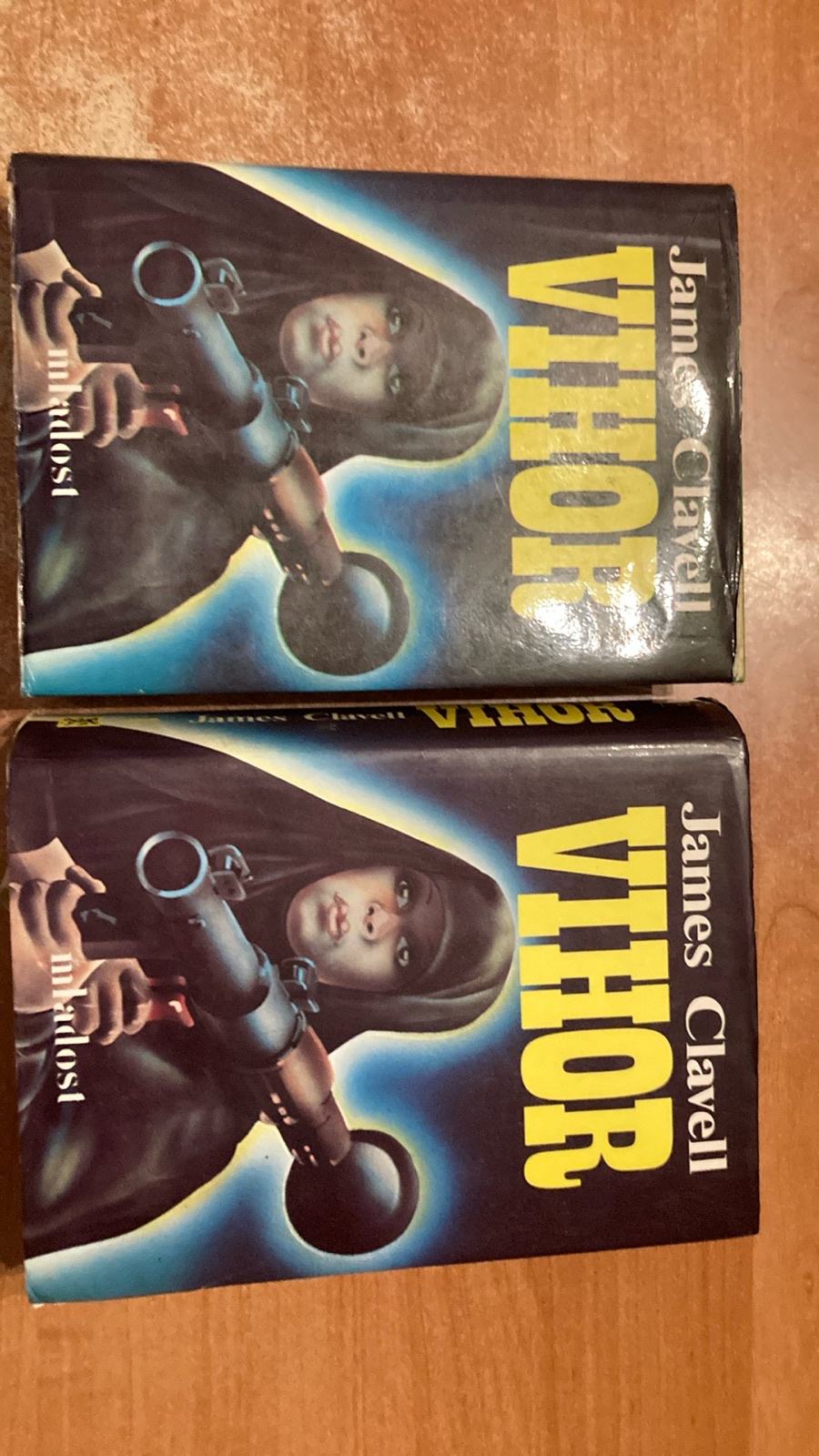 JAMES CLAVELL:VIHOR, KOMPLET 1-2, BIBLIOTEKA GAMA