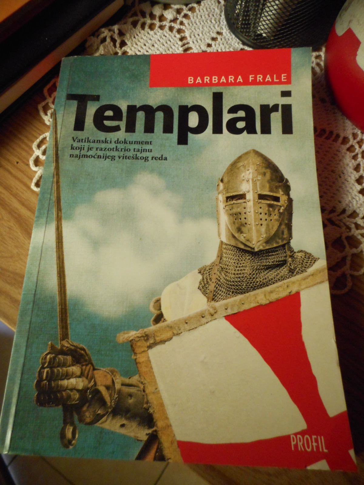 NOVA KNJIGA TEMPLARI, Barbara Frale