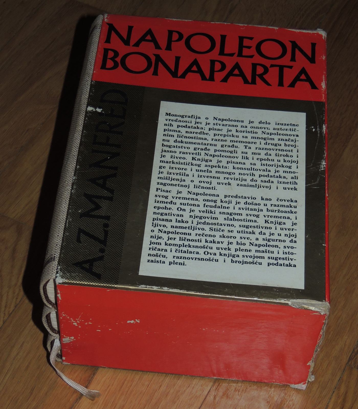 Albert Zaharovič Manfred: Napoleon Bonaparta (1-3)