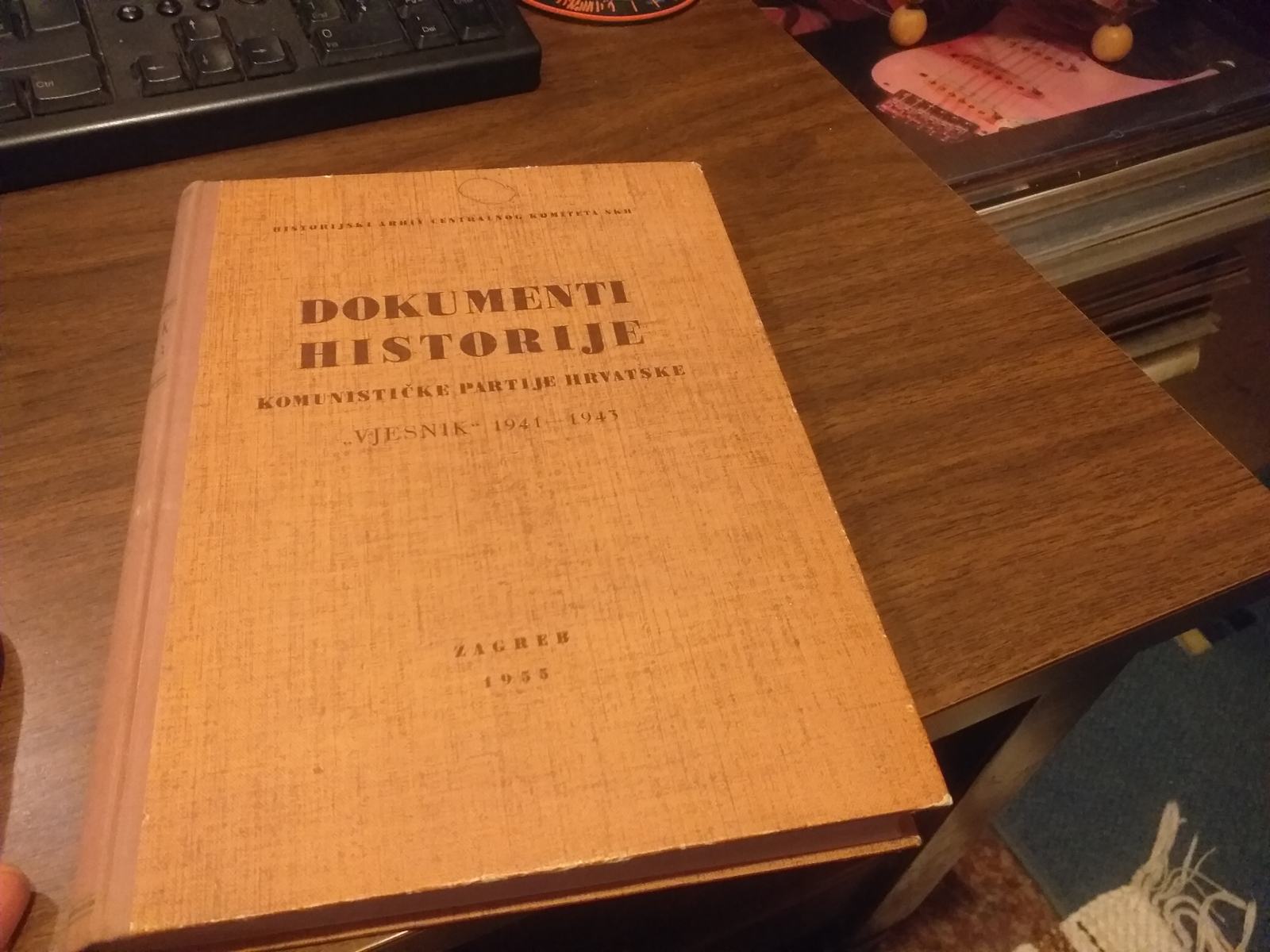 DOKUMENTI HISTORIJE KPH VJESNIK 1941-1943 1955