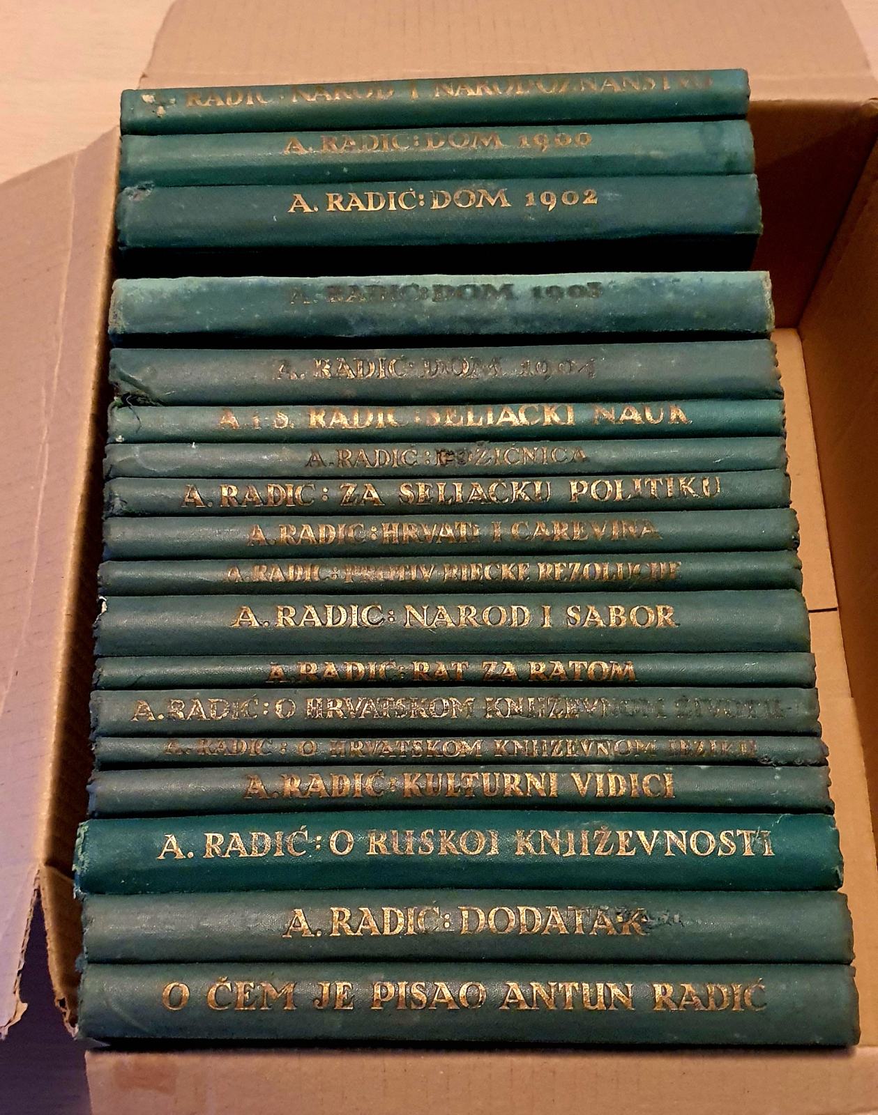 Dr. Antun Radić: Sabrana djela I-XIX