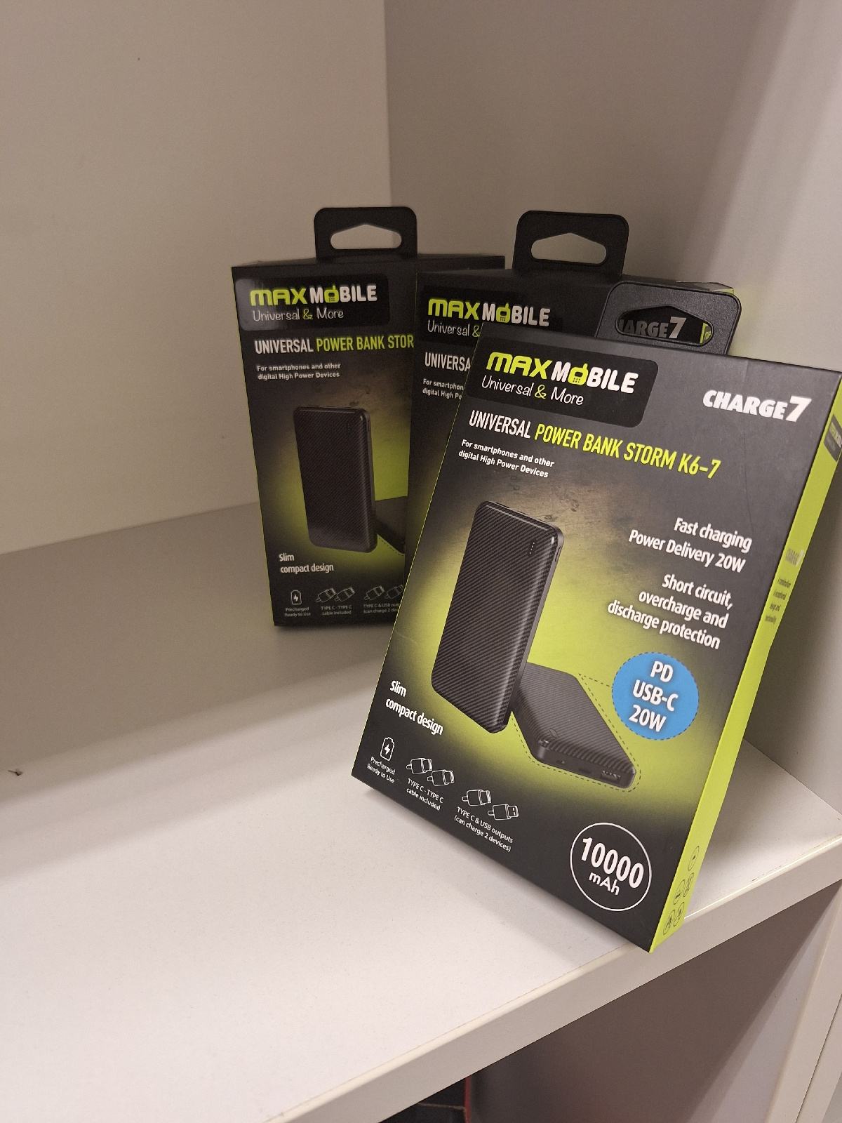 Universal Power Bank STORM K6-7, NOVO, R1 račun!
