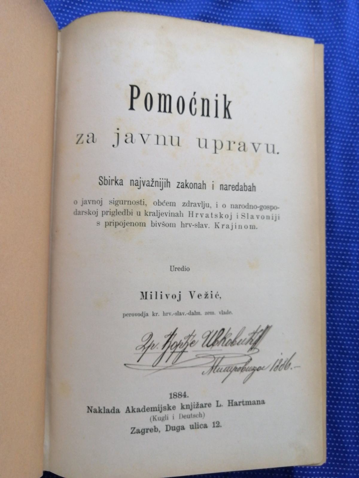 Milivoj Vežić – Pomoćnik za javnu upravu (A6)