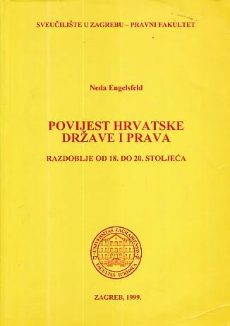 Povijest hrvatske države i prava - razdoblje od 18. do 20. stoljeća