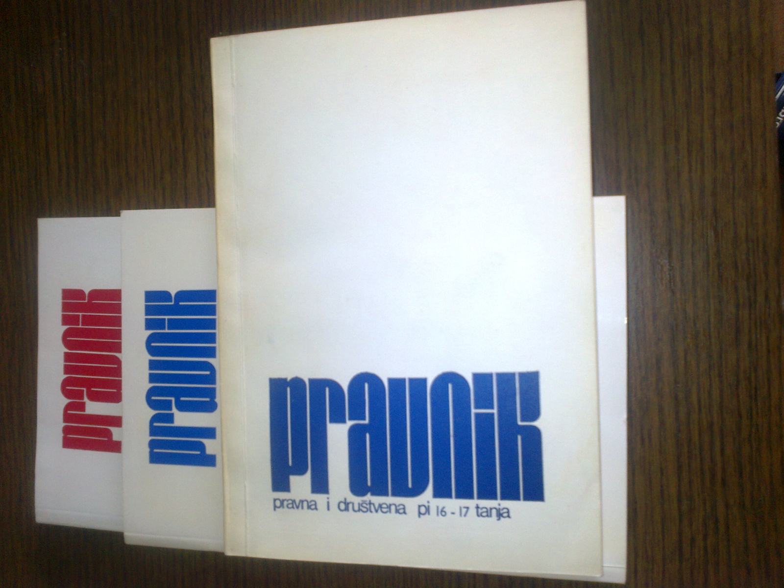 Prodajem časopis PRAVNIK