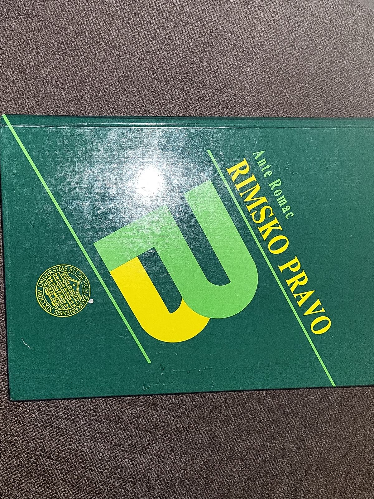 RIMSKO PRAVO, Ante Romac