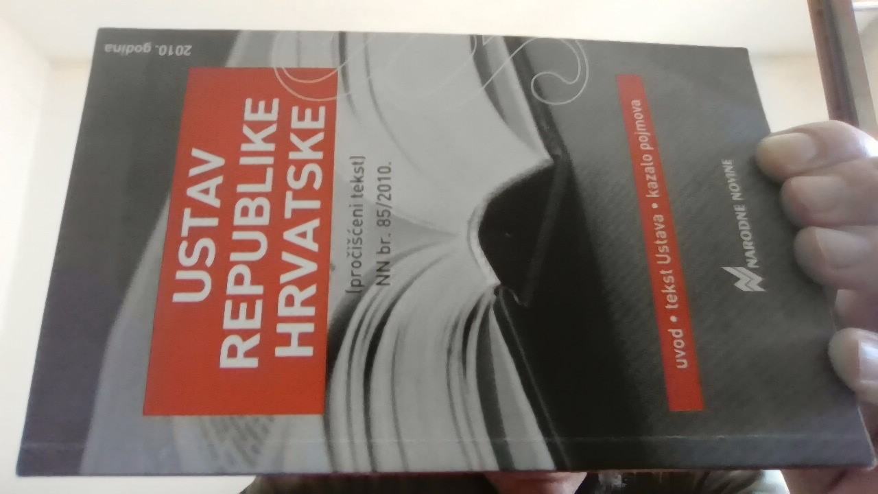 USTAV REPUBLIKE HRVATSKE - ZAGREB, 2010.