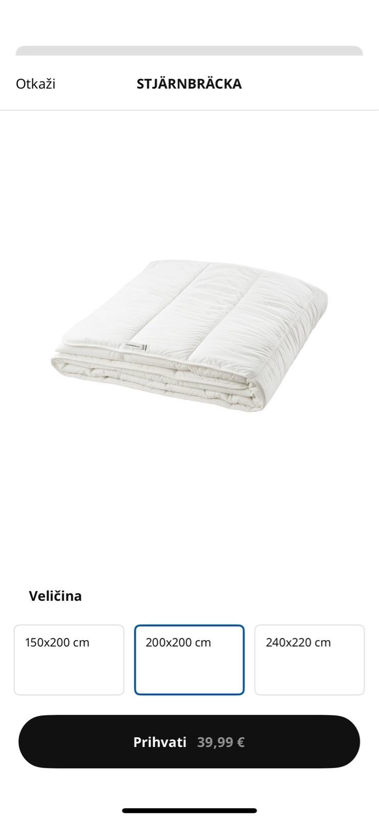 Pokrivač 150x200. Smäsporre Ikea