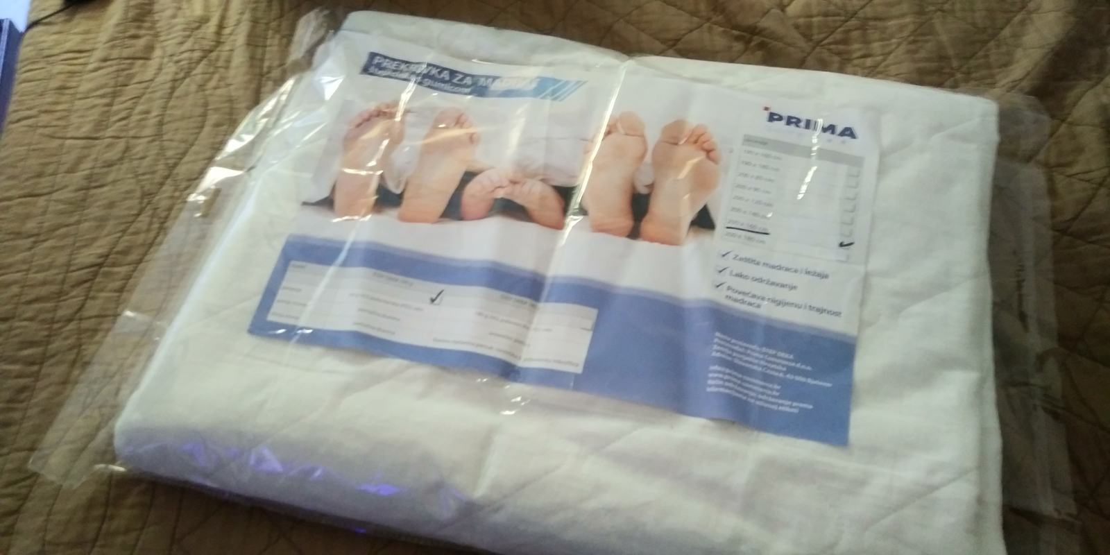 NOVA ŠTEP DEKA S GUMICOM - PREKRIVKA ZA MADRAC