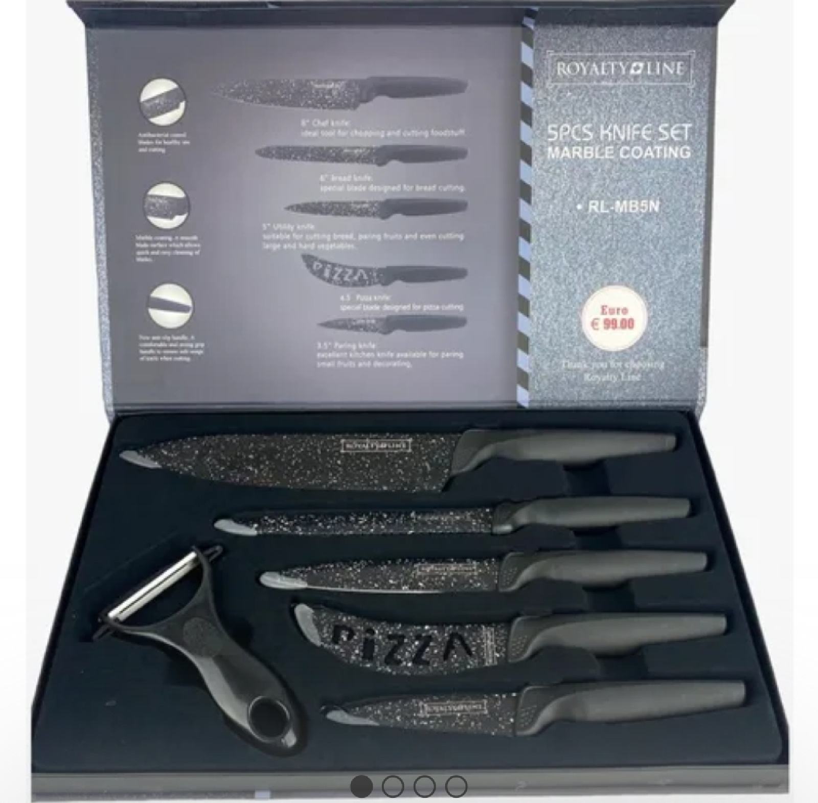 Set noževa ROYALTY LINE RL-MB5N