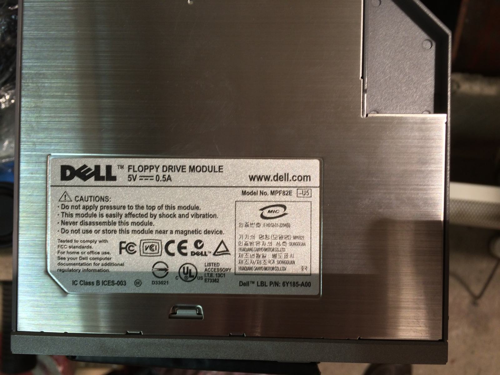 FLOPPY DRIVE MODULE DELL